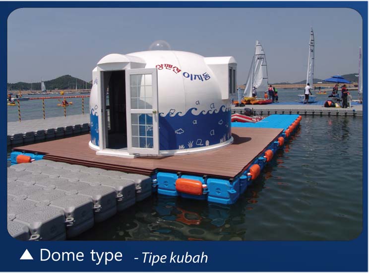 Dermaga Apung, Next Float, Kubus Apung Ramah LingkunganTitian Nusantara ...